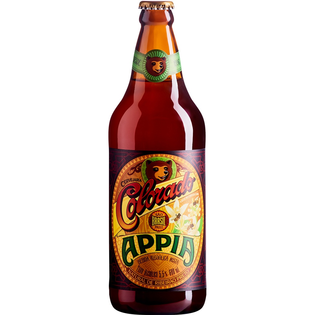 CERVEJA COLORADO APPIA 600ML | Bonissima Mangabeiras